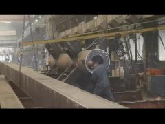 Plataforma de construção comercial pré-fabricada de aço