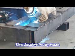 Broiler Modular Steel Structure Poultry House Steel Frame Chicken Coop For Pig Egg