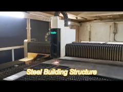 Q355 Struttura degli edifici in acciaio Hangar Centro commerciale Edilizia di case prefabbricate