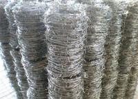 China 16x16 Razor Barbed Wire Reverse Twist Hot Dipped Galvanized for sale