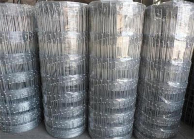 China Woven 12 Bwg Hinge Joint Wire Mesh Horse Farm And Field Fence Hot Dipped Galvanized for sale
