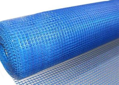 China Blue Reinforcement Heat Insulation Fiberglass Reinforcing Mesh for sale