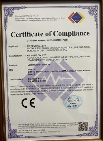  - Dongguan OE HOME Furniture Co., Ltd.