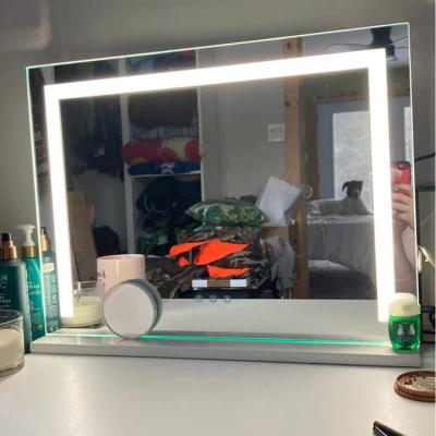 China Mounted Hollywood Bathroom Mirror Electric Magnifying With Light for sale