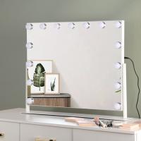 China Adjustable Hollywood Mirror 80cm Touchscreen Led Makeup Vanity Mirror for sale