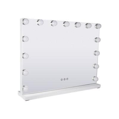 Cina Personal Beauty LED Hollywood Vanity Lights Ricaricabile Specchio touchscreen in vendita