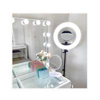 China RoHS LED Hollywood Mirror Dressing Table Desk Adjustable for sale