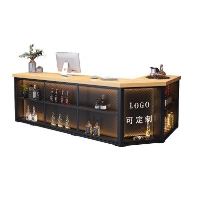 China Mini LED Counter Height Nightclub Bar Table Modern Furniture for sale