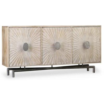 China ODM Cream Sideboard en TV-eenheid Stand Buffet 65 inch Te koop