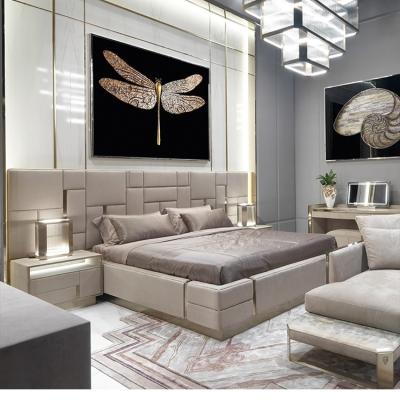 Cina Arredamento per camere da letto con tappezzeria a grandezza naturale in vendita