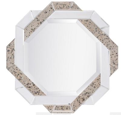 Cina Antico Arco di ottone Specchio a muro Superdimensione Rotondo 100 cm in vendita