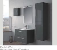 China Wall Mounted Small Bathroom Vanity Sinks 600mm Customized for sale