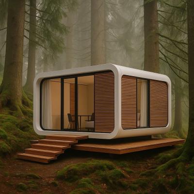 Cina Spain Hotel Space Capsule House 5 Star Steel Buildings Space Capsule Container Houses Commercial House Space Capsule in vendita