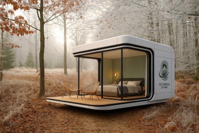 Cina Spain Hotel Space Capsule House 5 Star Steel Buildings Space Capsule Container Houses Commercial House Space Capsule in vendita