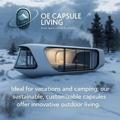 Cina Sistema intelligente all'aperto Campeggio Cabina Casa Casa mobile Spazio domestico Camera prefabbricata Capsula spaziale in vendita