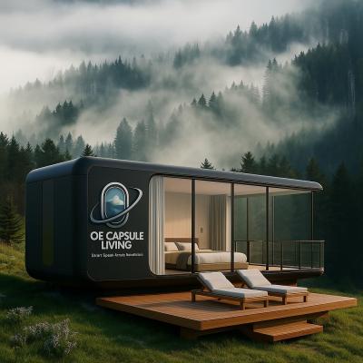 Cina Case modulari prefabbricate di lusso Holiday Resort Hotel Apple Cabin Capsule House in vendita