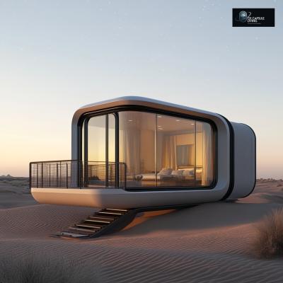 Cina Case modulari prefabbricate di lusso Holiday Resort Hotel Apple Cabin Capsule House in vendita