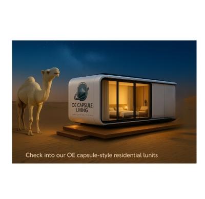 Cina Case modulari prefabbricate di lusso Holiday Resort Hotel Apple Cabin Capsule House in vendita
