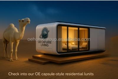Cina Villa Capsule House Mobile Hotel Capsule Small Home Modern Modular House Prefabricated Homes Capsule House in vendita
