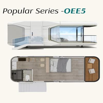 Cina Camera da letto di lusso Soggiorno Moderno Prefabbricato Smart Tiny Space Capsule Mobile Modulare Container Capsule House Hotel in vendita