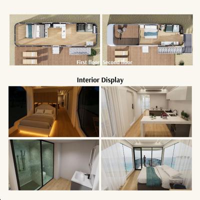 Cina Cabina staccabile Parchi Casa mobile giardino con tetto Cabina portabile per il giardino in vendita
