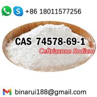 Quality BMK Ceftriaxone sodium C18H16N8Na2O7S3 Ceftriaxone (sodium salt) CAS 74578-69-1 for sale