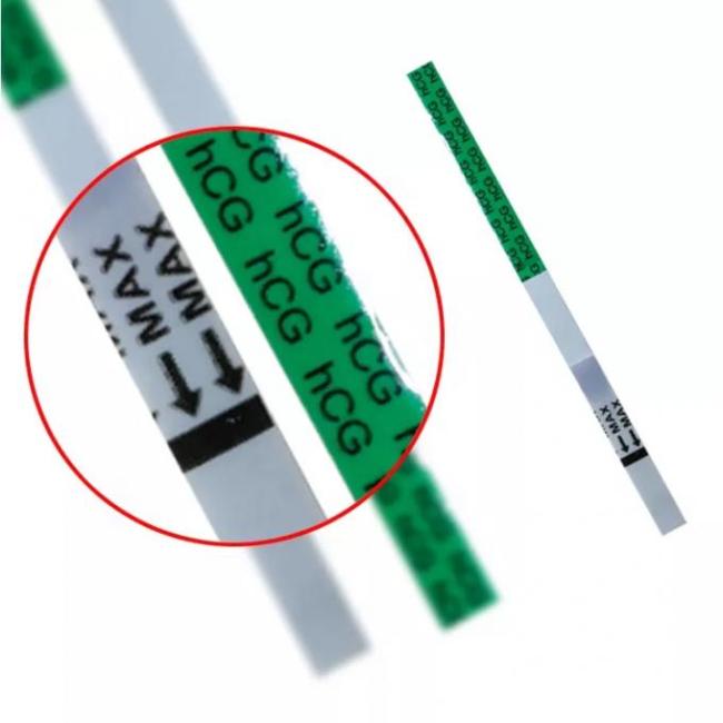 Urine Specimen HCG One Step Pregnancy Test Paper Strips IVD Test Strip Kit Device 1