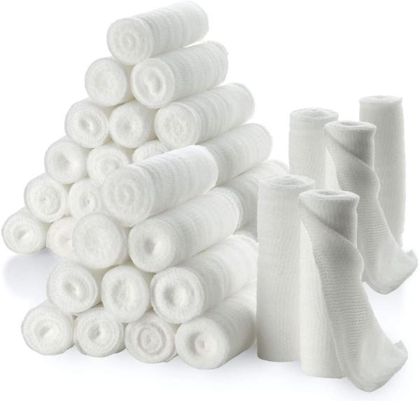 Quality Soft Gauze roll 100% Cotton Medical Surgical Gauze and Roll Disposable Absorbent for sale