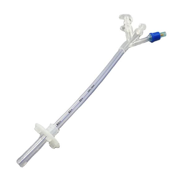 China Silicone Gastrostomy Feeding Tube 16Fr PEG Tube 3 Way For Long Time Enteral Nutrition supplier