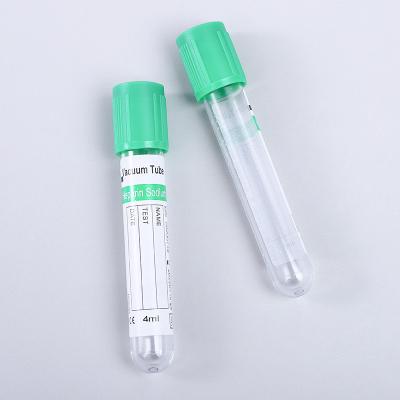 China De beschikbare Vacuümbuis van de de Buisheparine van de Bloedinzameling Systeem Gesteriliseerde for sale