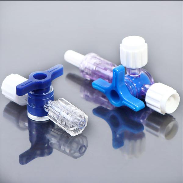 Quality Luer Lock Catheter Plastic One Way Infusion Stopcocks Valve Water Medical for sale