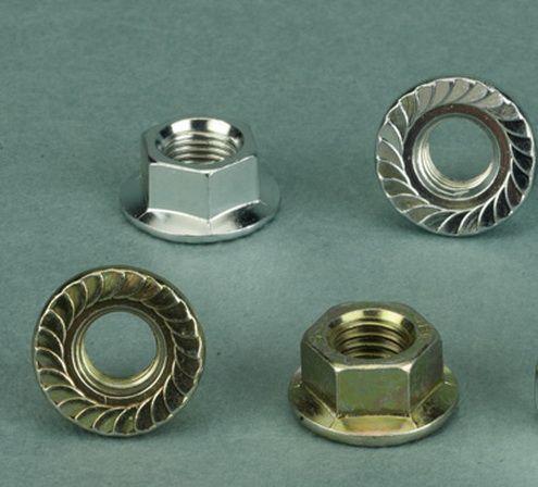 Hex Square Nut side profile showing square design