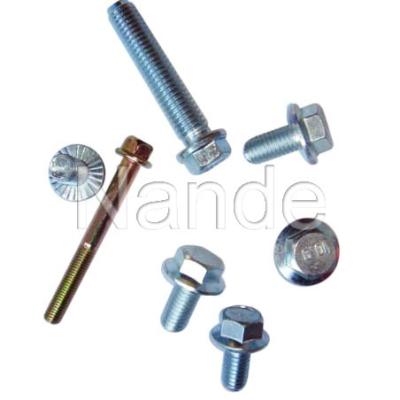 China Heavy Duty Industrial Metal Bolt DIN6921 Hex Flange Bolt Customization for sale