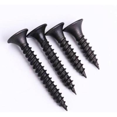 China Bugle Head OEM Screw DIN7505 Black Phosphate Coated Screws Grade 8.8 for sale