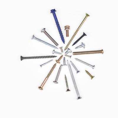 China Grade 6.8 Din Standard Screws Zinc Plated Chipboard Wood Screws For Secure Fastening for sale