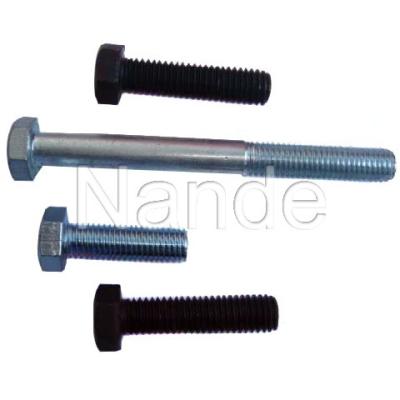China Carbon Steel Hex Bolt Zinc Plated Grade 8.8 DIN933 Common Bolt for Machinery for sale
