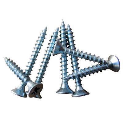 China DIN7991 OEM Screw Zinc Plated Carbon Steel Wood Screw Corrosion Resistant for sale