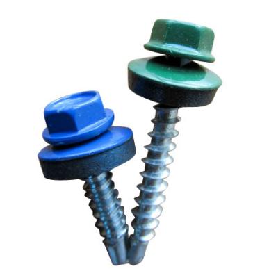 China Customized Carbon Stainless Steel Hexagonal Head with Flange Self Drilling Screw DIN7504K Offering Excellent Corrosion Resistance for sale