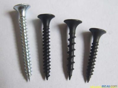 China DIN7504 BSW Screw Custom Black Round Head Screws For Plasterboard Applications for sale