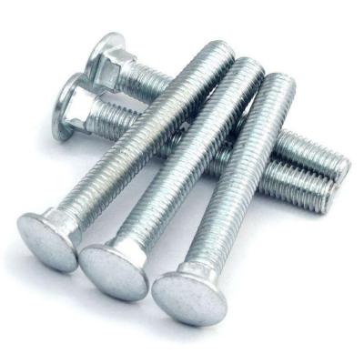 China M6x60 Metal Bolt DIN603 Carbon Stainless Steel Carriage Bolts Grade 6.8 For Industrial Applications for sale