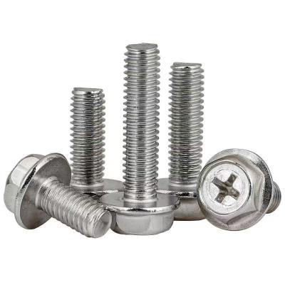 China Carbon Steel Zinc Plated Hex Flange Head Bolt DIN6921 Flange Screw for Machinery for sale