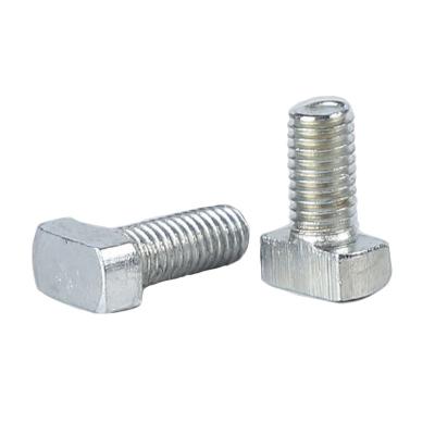 China Square Head Metal Bolt ANSI T Shaped Bolts Grade 8.8 For Industrial Applications for sale