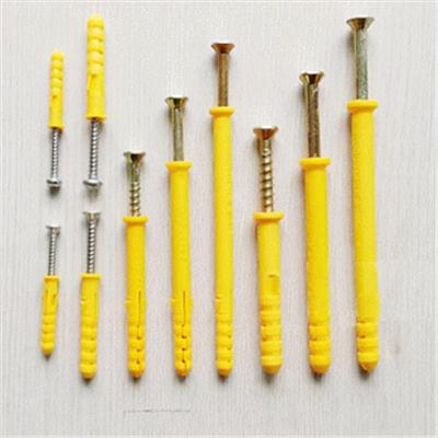 China Grade 4.6 Plastic Anchor Bolt Flange Plastic Expansion Anchors M8x50 for sale