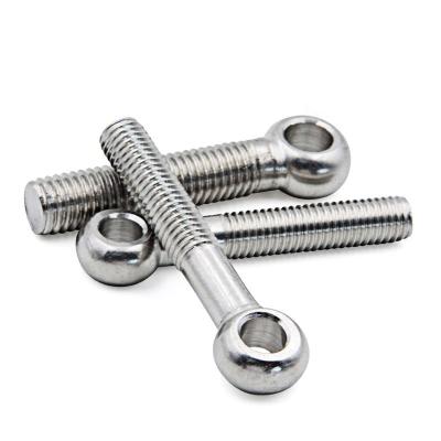 China Carbon Steel High Tensile Strength Eye Bolt Manufactured to ANSI Standard DIN444 for Chemical Industry for sale