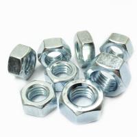China DIN934 Hex Nut Carbon Stainless Steel M3 M64 Zinc Plated Durable Construction Fastener for sale