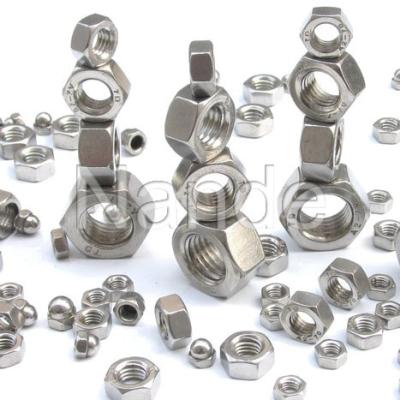 China Grade 8.8 Stainless Steel Hex Nuts Corrosion Resistant DIN 934 DIN 555 DIN 6923 Nut M3 - M72 for sale