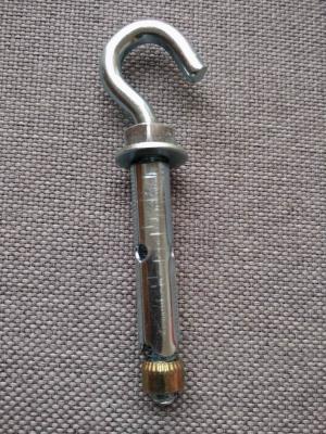 China ND110 Carbon Steel Anchor Bolt with Yellow Zinc Coating DIN Standard Construction Hardware for sale