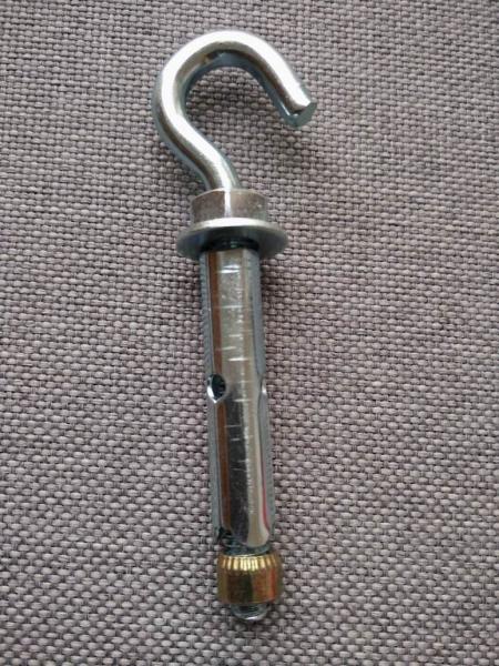Quality ND110 Carbon Steel Anchor Bolt with Yellow Zinc Coating DIN Standard Construction Hardware for sale