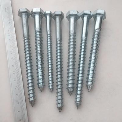 China Anti-Static Hex Bolt with Zinc Plated Finish and Grade 8.8 for Durability and Easy Installation for sale