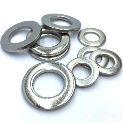 China Flat Custom Metal Washer Corrosion Resistant Type A Flat Washer DIN125 With Zinc White Yellow Finish for sale